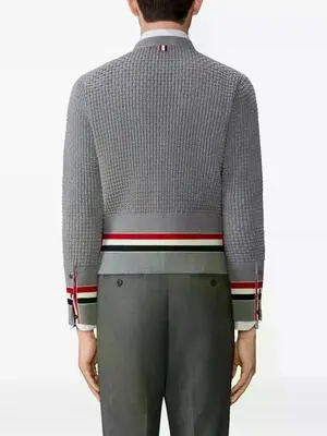 Thom Browne Striped Trim Cardigan