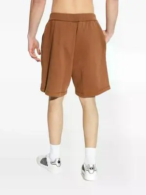 Dsquared2 Embroidered Logo Track Shorts - Brown