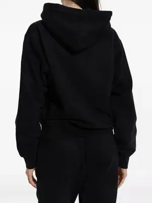 Dsquared2 Embroidered Hooded Top - Black