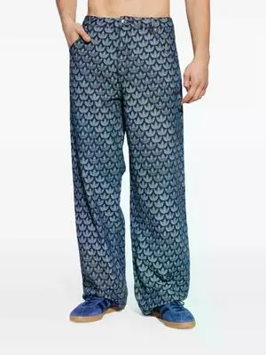 Adidas Patterned Denim Jeans