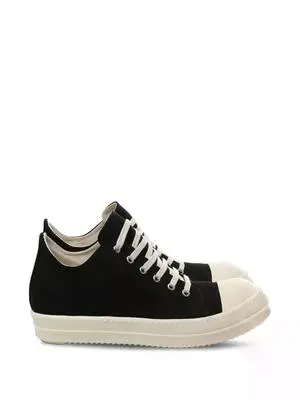 Rick Owens Contrast Stitching Sneakers For Women