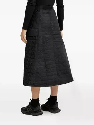 The North Face Quilted Belted Midi Skirt