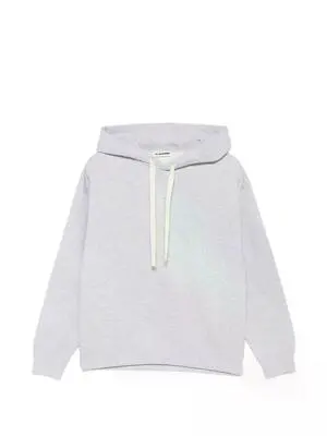 JIL SANDER Long-sleeved Hoodie - Grey