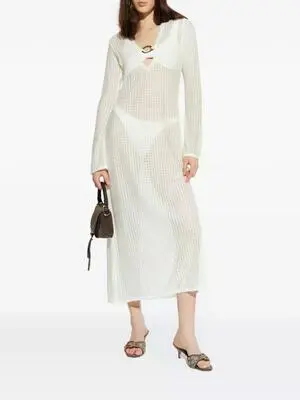 PARAMIDONNA Krista O-ring Textured Dress