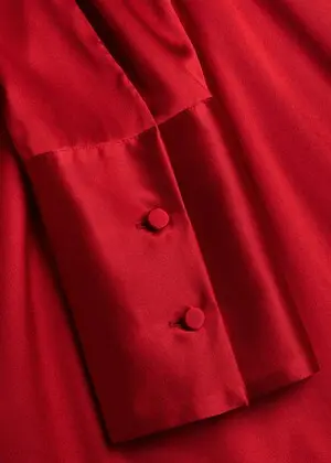 ARMARIUM Stretch-silk Midi Dress
