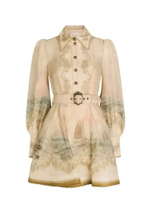 Zimmermann Mini Shirt Dresses