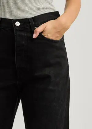 TOTEME Twisted Seam Straight-leg Full Length Jeans