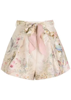 Women's Zimmermann Linen Shorts