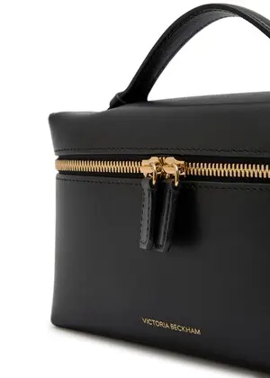 Victoria Beckham Vanity Leather Cross-body Bag - Black