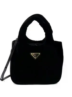 Prada Padded Soft Velvet Mini Tote Bag