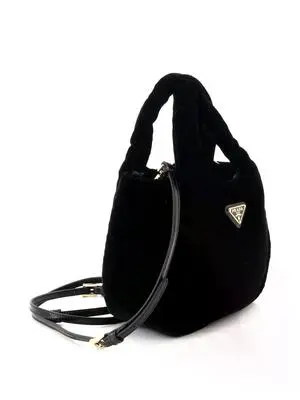 Prada Padded Soft Velvet Mini Tote Bag