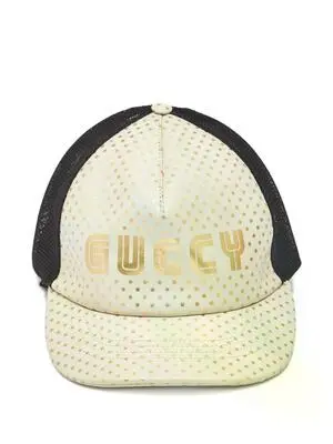 Gucci Logo Baseball Cap - Neutrals