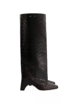 Coperni Textured Knee High Boots