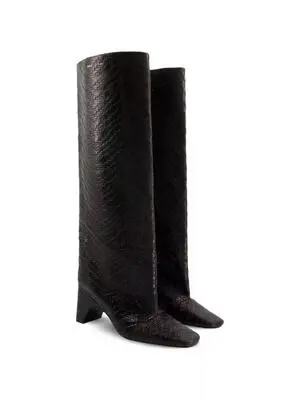Coperni Textured Knee High Boots