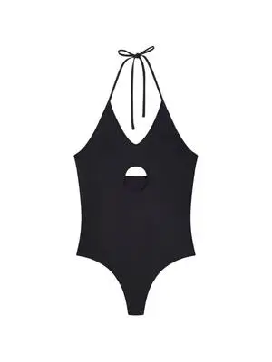 Coperni Window One-piece Swimsuit - Brown