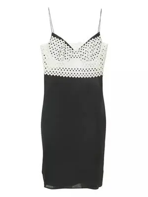 Catherine Malandrino Lace-detail Mini Dress