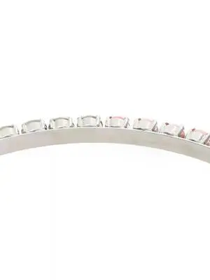 Miu Miu Rhinestone Embellished Headband