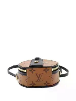 LOUIS VUITTON Mini Boite Chapeau Crossbody Bag Reverse Monogram Canvas