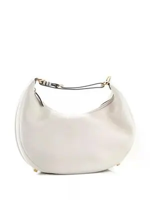 Fendi Graphy Leather Hobo Bag Medium