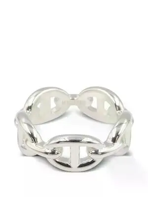 Hermès 2020s Chaine D'ancre Ring - Silver