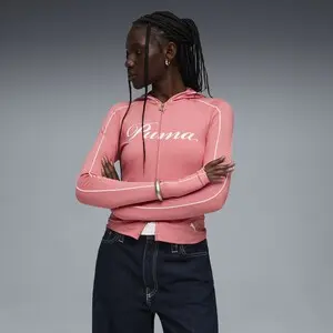 PUMA T7 Street Glam Hoodie - Pink