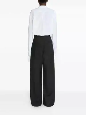 Dries Van Noten Concealed-fastening Wide Leg Trousers