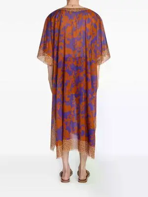 Dries Van Noten Printed Kaftan