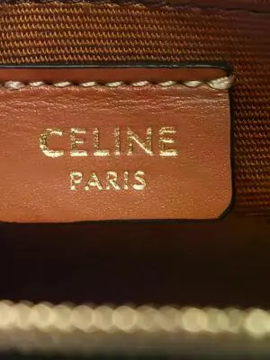 Celine 2010s Mini Triomphe Camera Bag - Brown