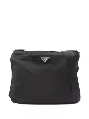 Prada 2010s Triangle-logo Cross Body Bag