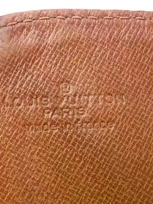 LOUIS VUITTON Cartouchiere Mm Monogram Shoulder Bag - Brown