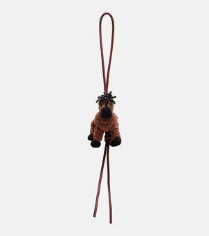 Loewe Horse Beaded Bag Charm