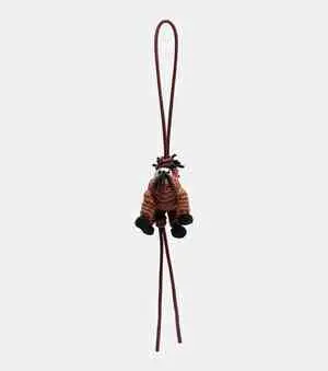 Loewe Horse Beaded Bag Charm