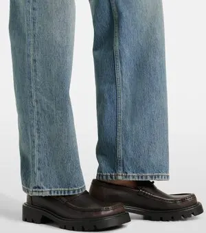 Loewe High-rise Wide-leg Jeans - Blue