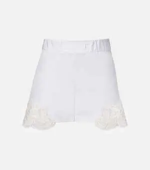 Versace Frayed Shorts For Women