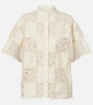 Zimmermann Pointed Collar Shirts For Women