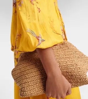 Zimmermann Floral Linen Midi Dress