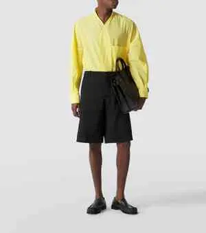 Jacquemus Camargue Virgin Wool Bermuda Shorts