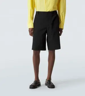 Jacquemus Camargue Virgin Wool Bermuda Shorts
