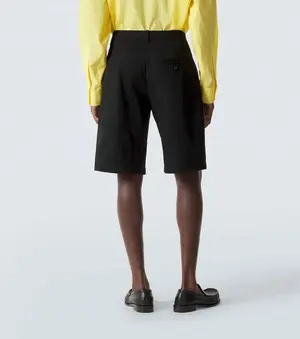 Jacquemus Camargue Virgin Wool Bermuda Shorts