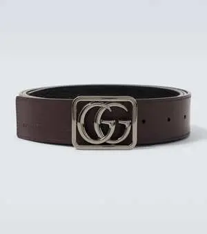 Gucci Double G Reversible Leather Belt