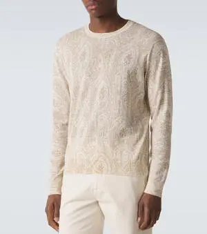 Etro Cotton And Silk Sweater
