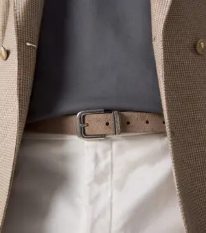 Brunello Cucinelli Suede Belt