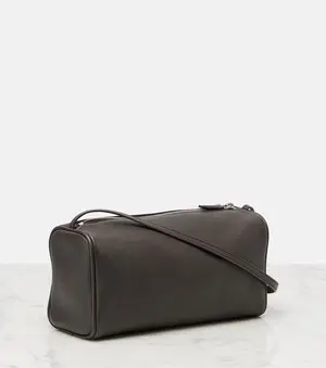 THE ROW 90s Leather Shoulder Bag - Brown