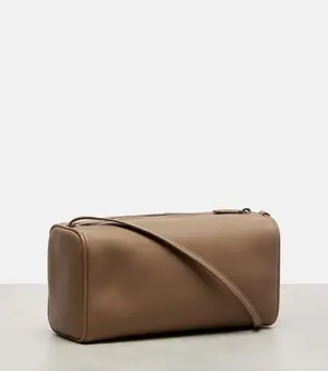 THE ROW 90s Leather Shoulder Bag - Brown