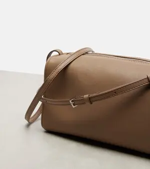 THE ROW 90s Leather Shoulder Bag - Brown