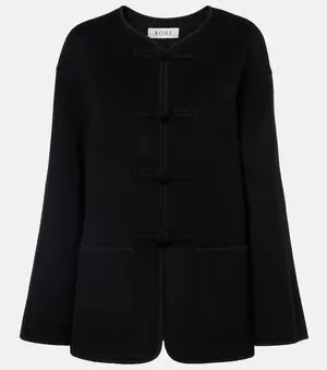 RÓHE Wool Jacket - Black