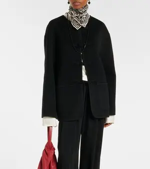 RÓHE Wool Jacket - Black