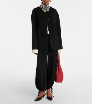 RÓHE Wool Jacket - Black