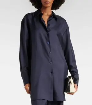 RÓHE Oversized Silk Shirt