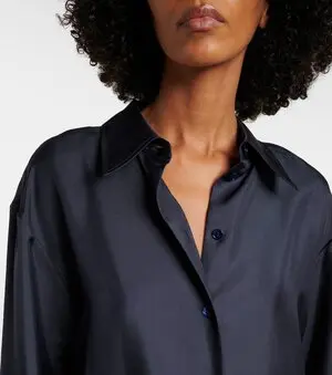 RÓHE Oversized Silk Shirt